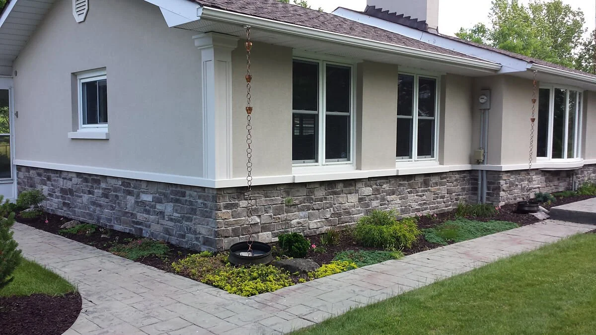 Stone And Stucco Exterior Finishes Top Quality General Construction